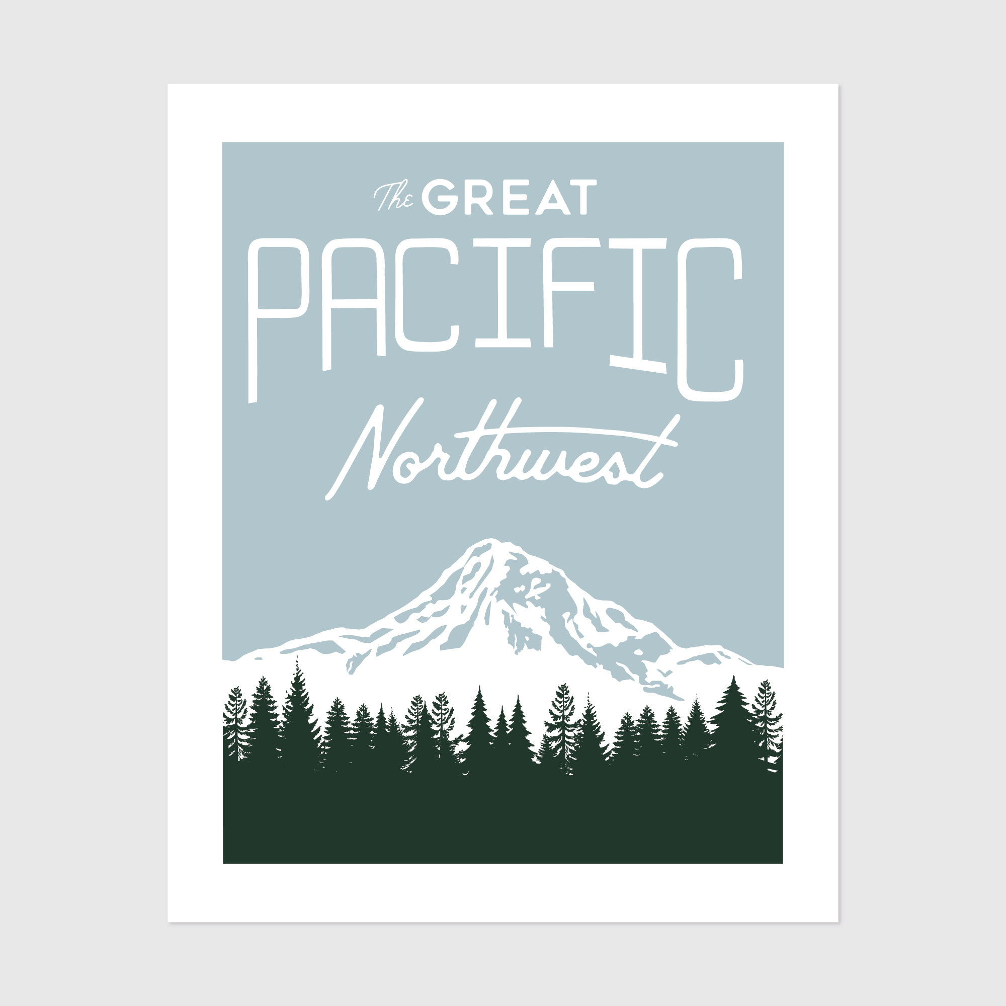 Great Pacific Northwest Art Print – Pike Street Press
